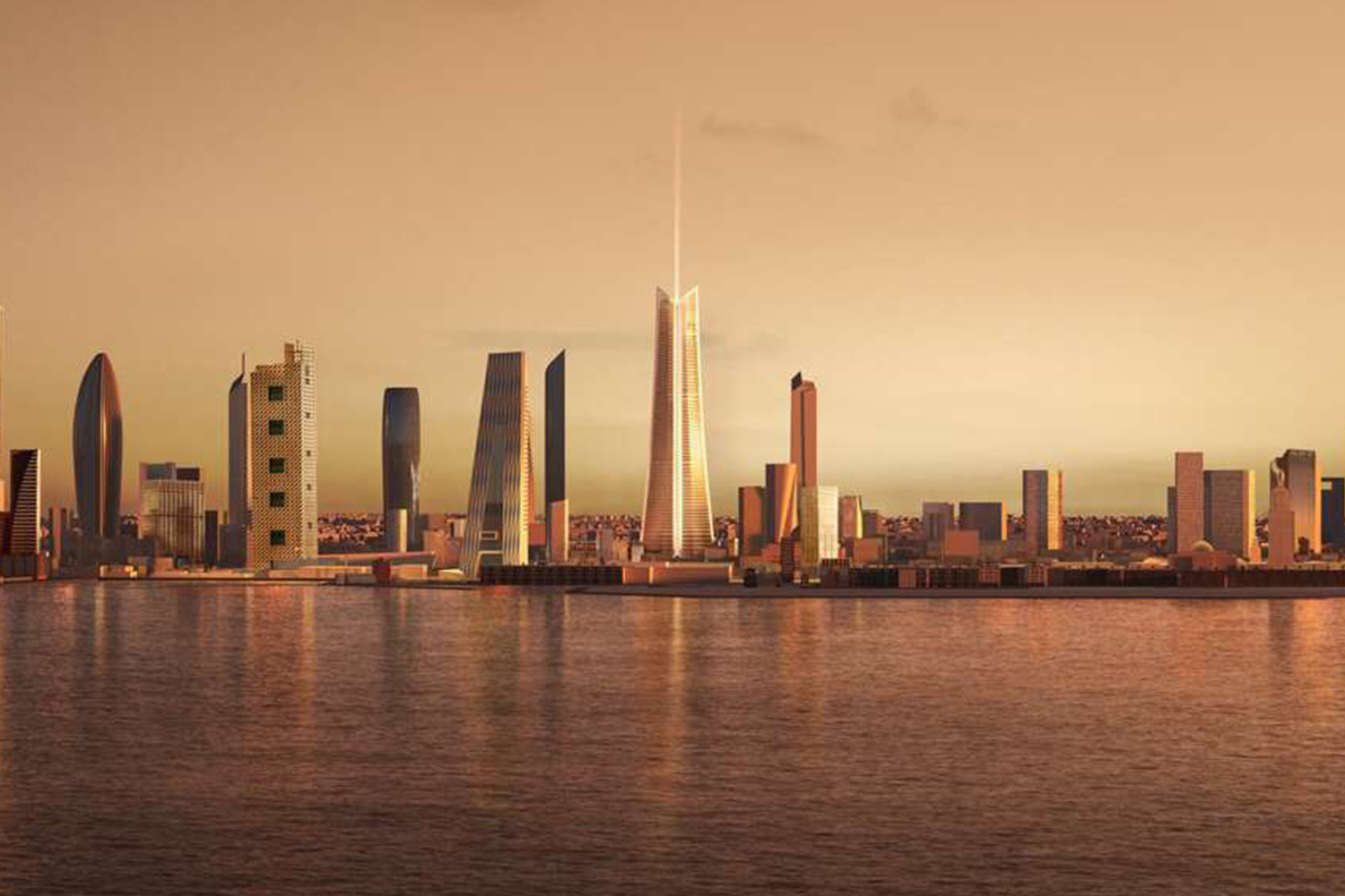 Smart columns for new Kuwait City landmark - DifferentNow